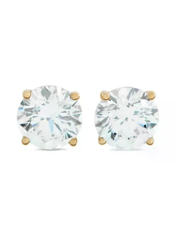 LB EXCLUSIVE Diamond Stud Earrings - Gold