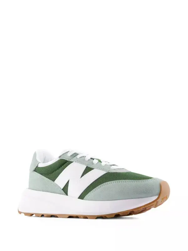 NEW BALANCE 370 Lace-up Sneakers - Green