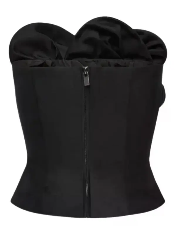 Magda Butrym Ruffled Corset Top