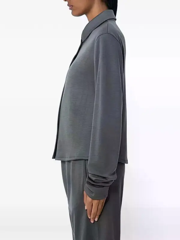 RIER Long-sleeved Button-down Shirt