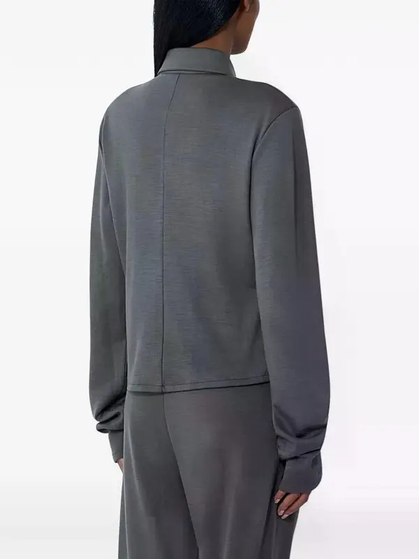 RIER Long-sleeved Button-down Shirt