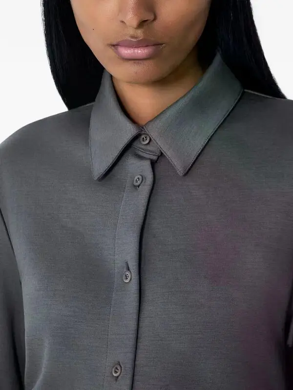 RIER Long-sleeved Button-down Shirt