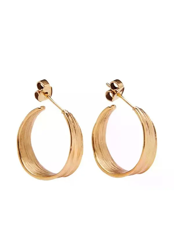 PICO COPENHAGEN Petit Hoop Earrings - Gold