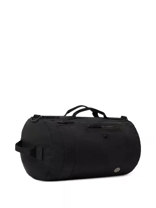Stone Island Logo-patch Holdall Bag - Black