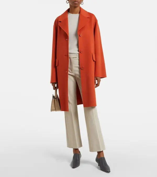 Max Mara Cropped Straight Leg Pants - Beige