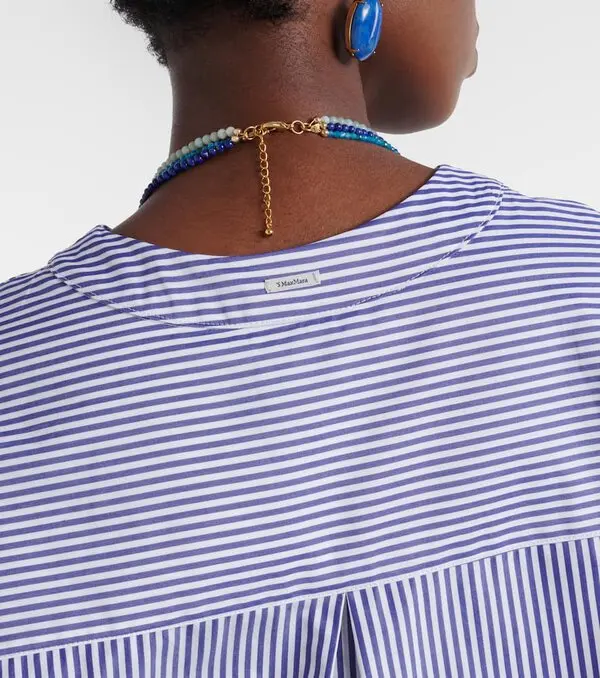 Max Mara Chicca Cotton Poplin Shirt