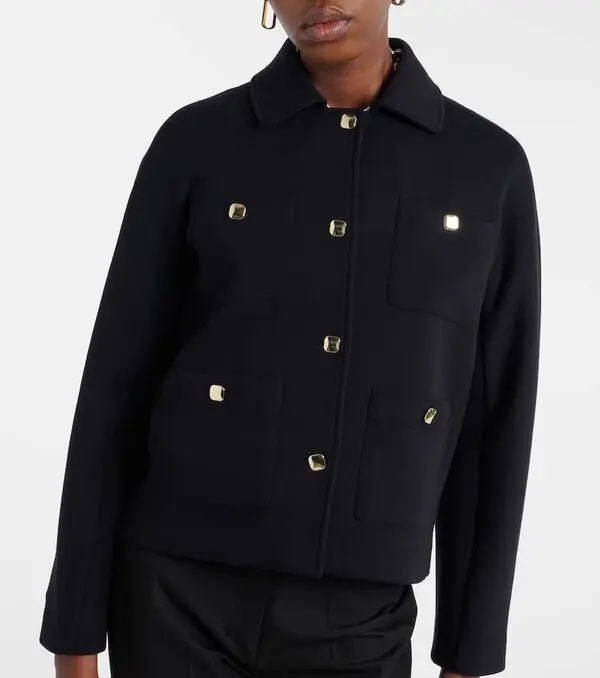Max Mara Armonioso Cotton-blend Jersey Jacket