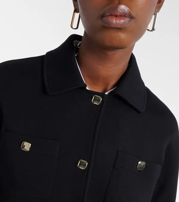 Max Mara Armonioso Cotton-blend Jersey Jacket