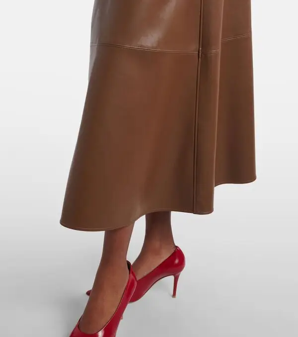 Max Mara Ninfa Paneled Midi Skirt