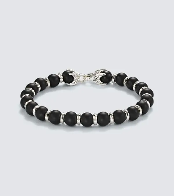 David Yurman Spiritual Beads Bracelet With Onyx - Black