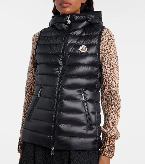 Moncler Glygosse Down Vest - Black