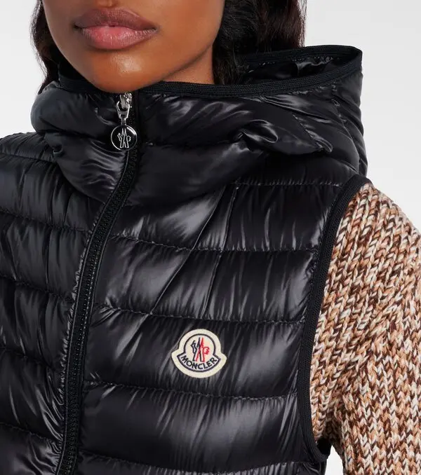 Moncler Glygosse Down Vest - Black