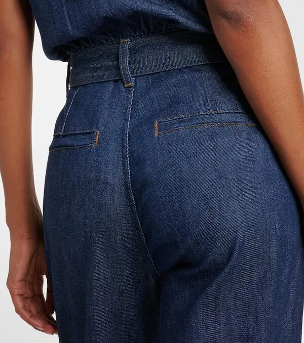 7 For All Mankind Denim Jumpsuit
