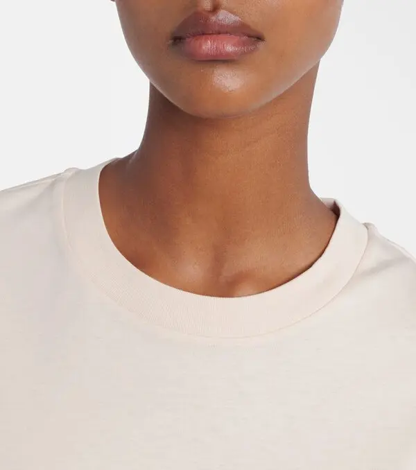 Moncler Cotton Jersey T-shirt - Beige