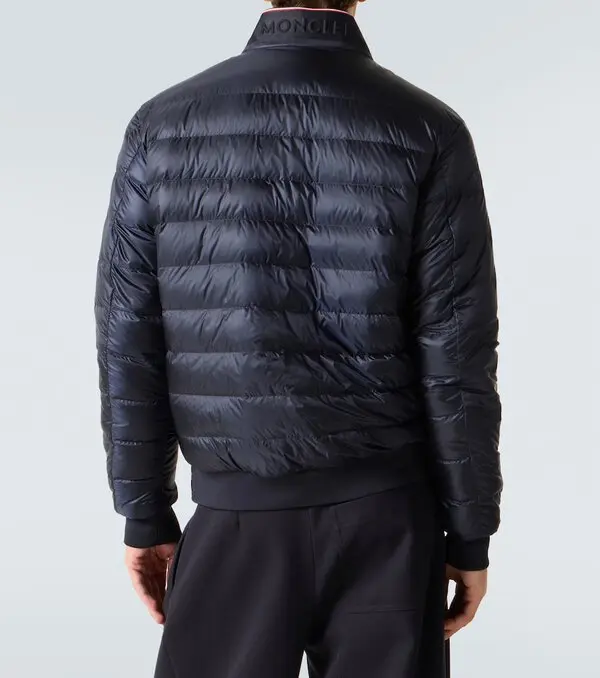 Moncler Quilted Down Jacket - Blue