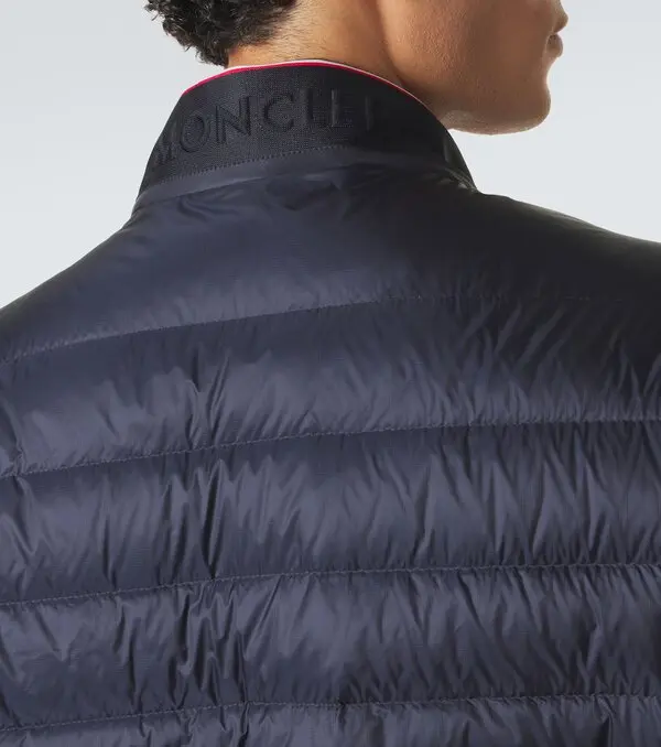 Moncler Quilted Down Jacket - Blue