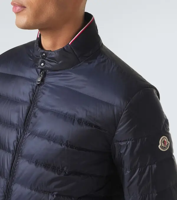 Moncler Quilted Down Jacket - Blue