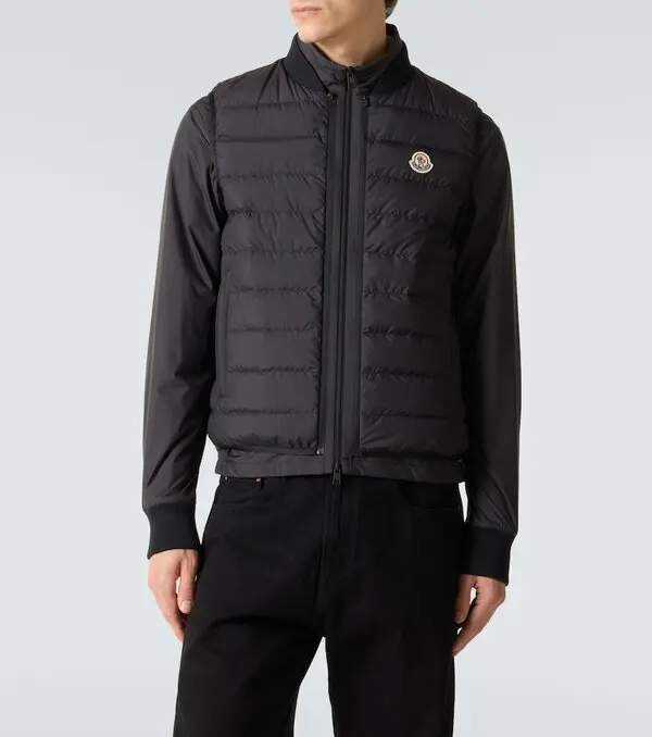 Moncler Verney Down-paneled Jacket