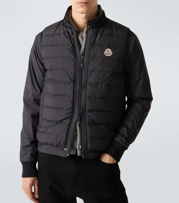 Moncler Verney Down-paneled Jacket