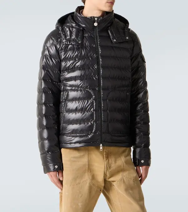 Moncler Lauros Hooded Down Jacket