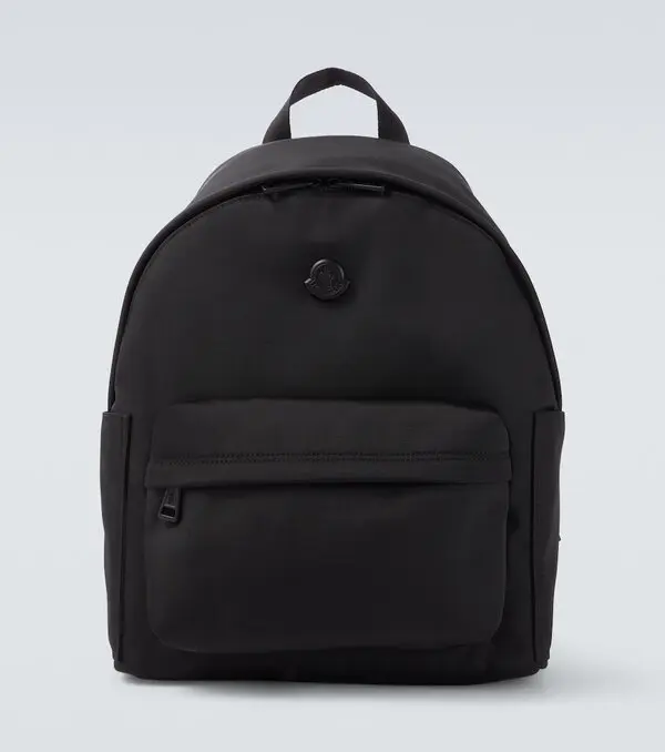 Moncler Pierrick Logo Backpack - Black