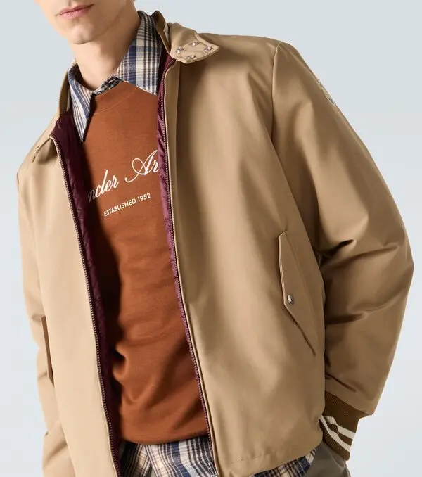 Moncler Archivio Reversible Bomber Jacket - Beige
