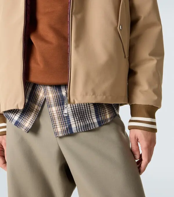 Moncler Archivio Reversible Bomber Jacket - Beige