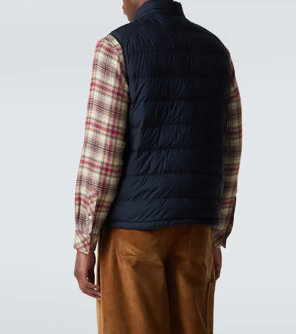 Moncler Barthe Down Vest - Blue