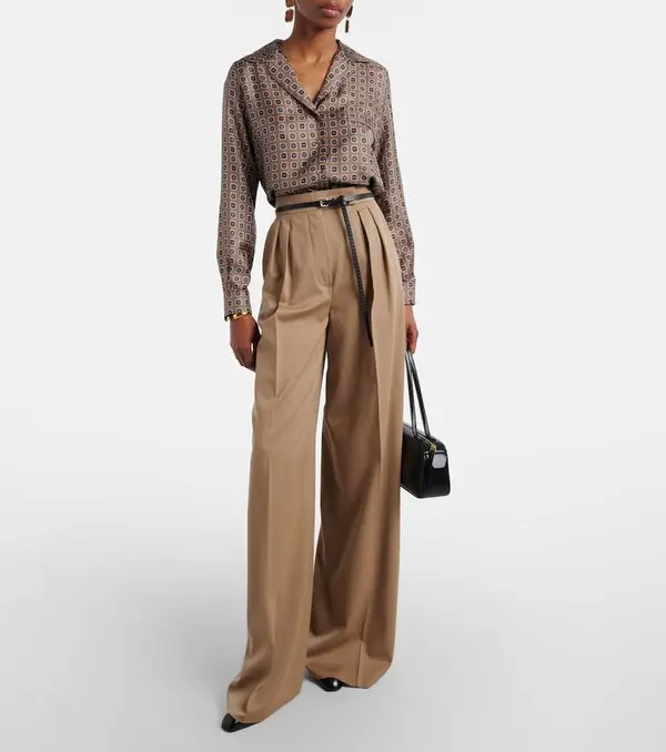 Max Mara Virgin Wool Pants