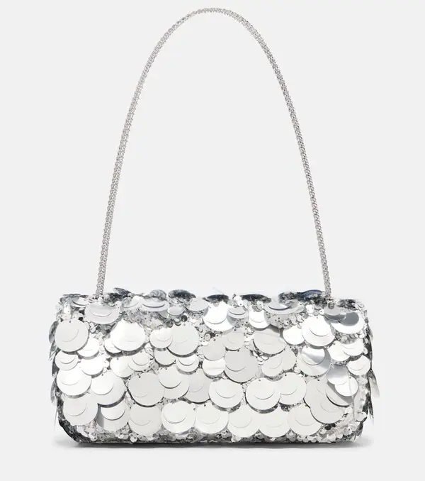 Rabanne Sparkle Sequined Shoulder Bag