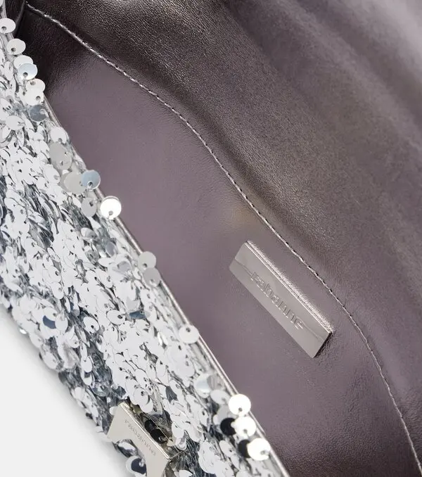 Rabanne Sparkle Sequin Shoulder Bag - Silver