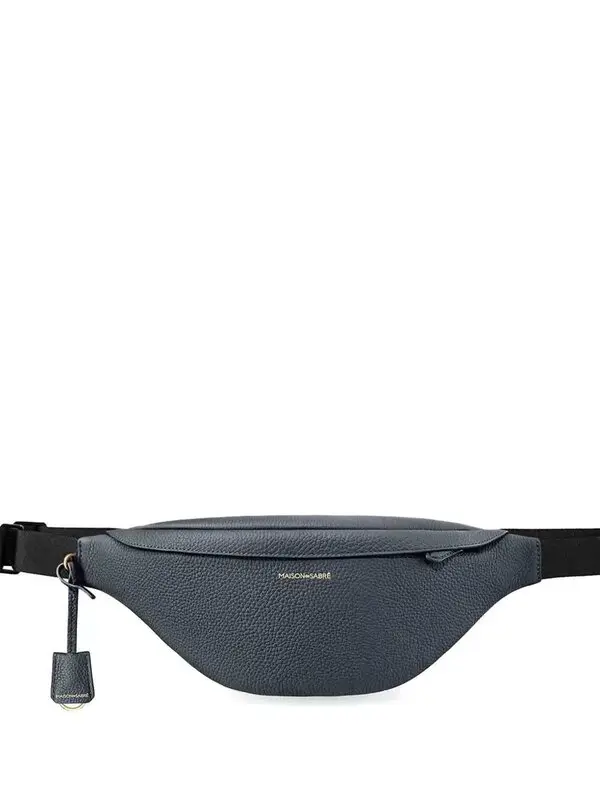 MAISON DE SABRE Leather Belt Bag - Grey