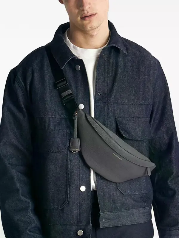 MAISON DE SABRE Leather Belt Bag - Grey