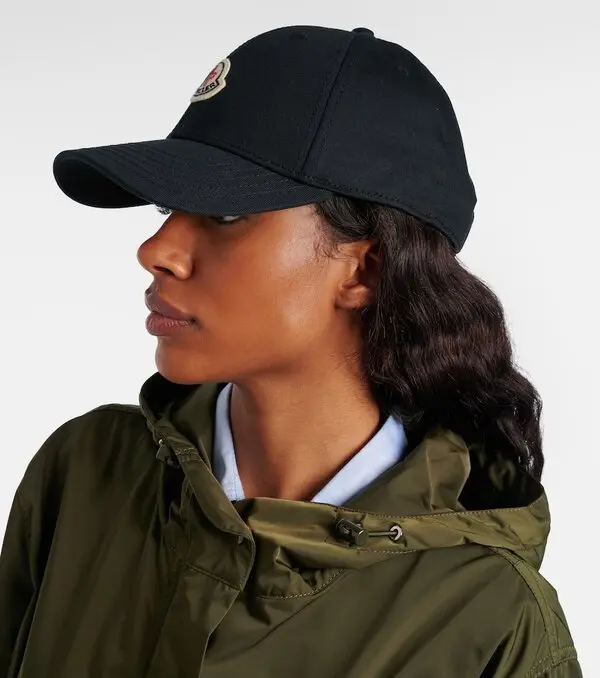 Moncler Baseball Cap - Black