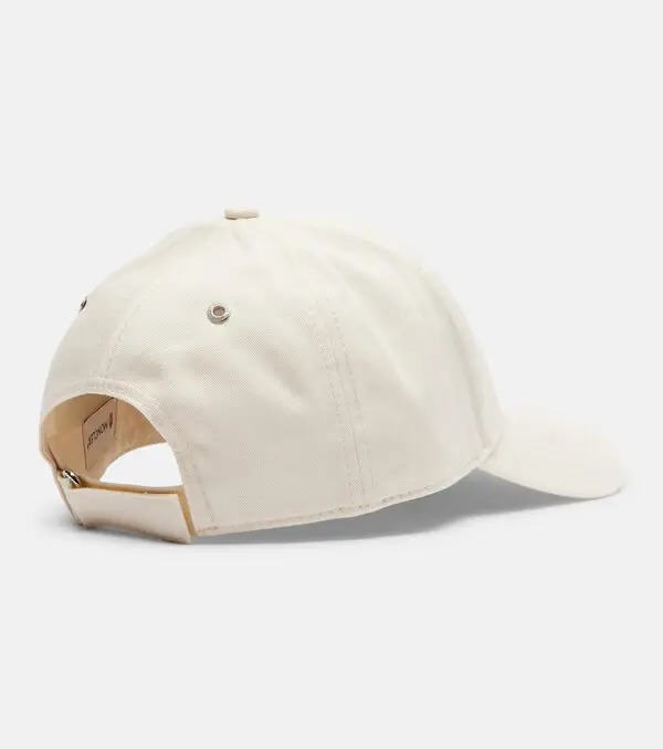 Moncler Logo Baseball Cap - White