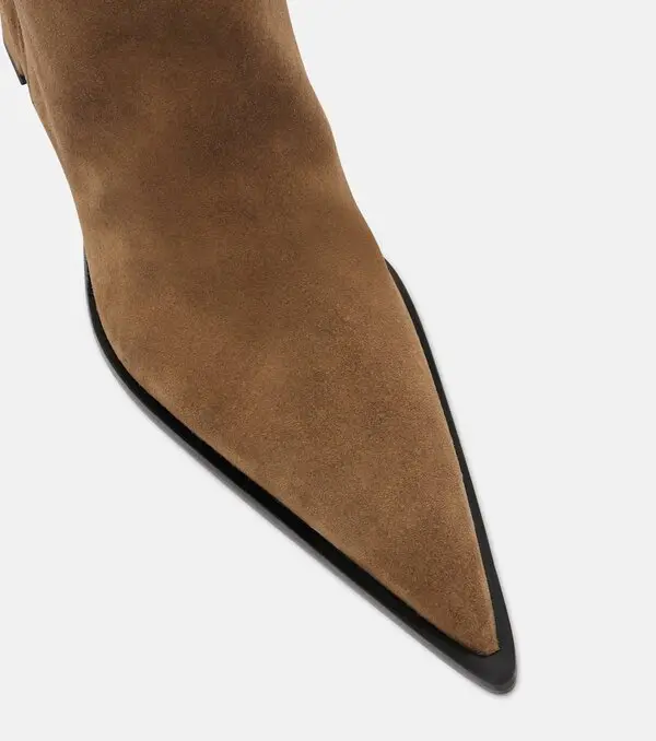 Coperni Cowboy Knee-high Suede Boots