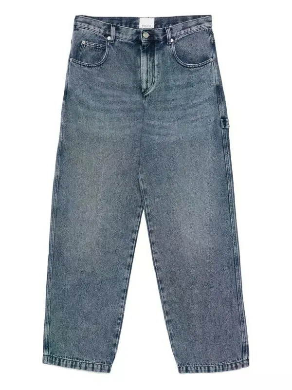 MARANT Logo-patch Jeans