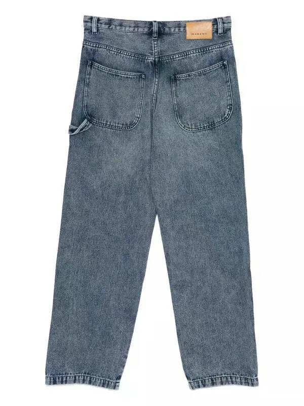 MARANT Logo-patch Jeans