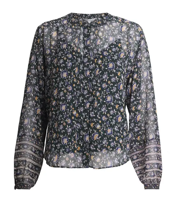 Veronica Beard Silk Lollie Blouse