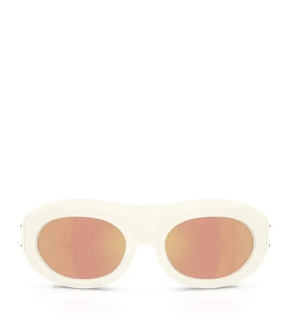 Moncler Injected Ramillon Me8015u Sunglasses - White