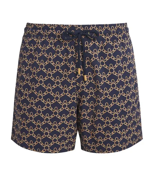 Vilebrequin Printed Moorise Swim Shorts - Blue