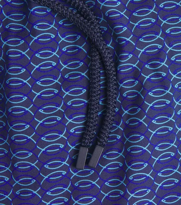 Vilebrequin Merino Wool Printed Swim Shorts - Blue