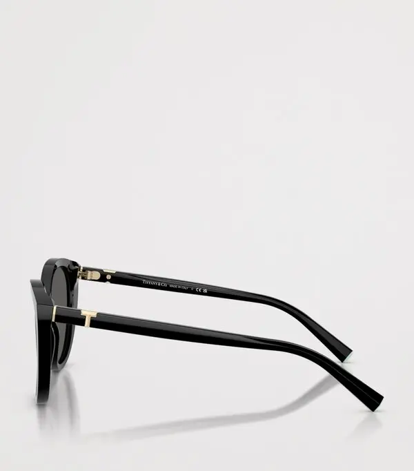 Tiffany & Co. Acetate Cat Eye Sunglasses - Black