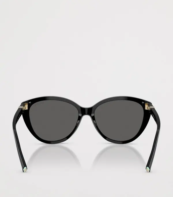 Tiffany & Co. Acetate Cat Eye Sunglasses - Black