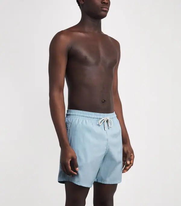 Vilebrequin Merino Wool Stripe Moopea Swim Shorts