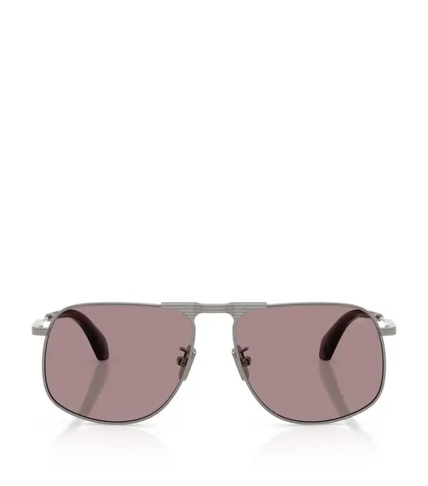Moncler Vitessa Aviator Sunglasses - Grey
