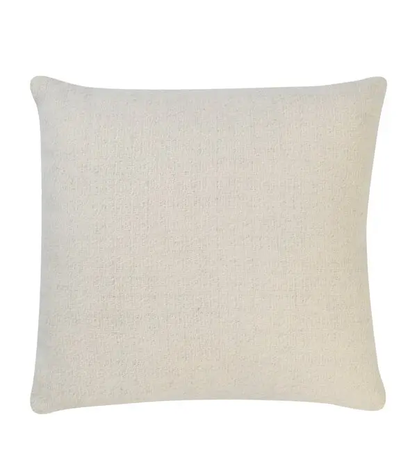 ARAMINTA CAMPBELL Alpaca-blend Fern Cushion - White