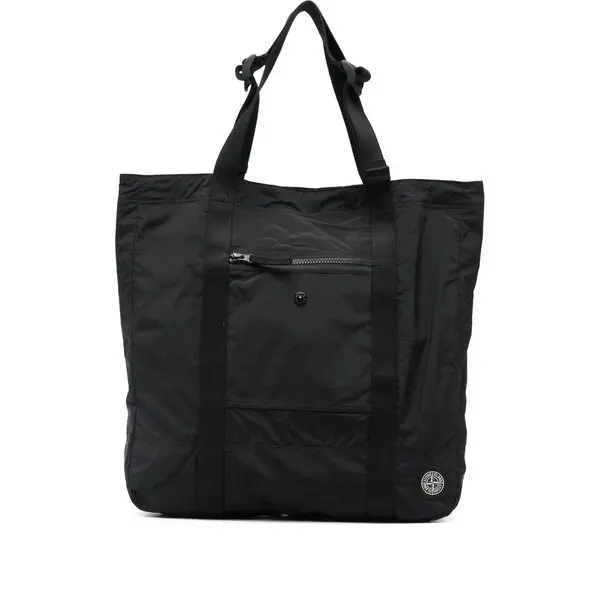 Stone Island Tote Bag - Black