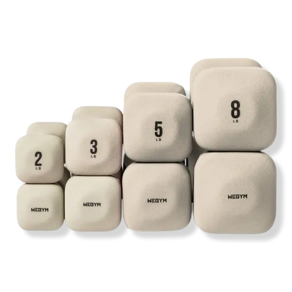 WeGym Safegrip Dumbbells Lower Set - Sandstone