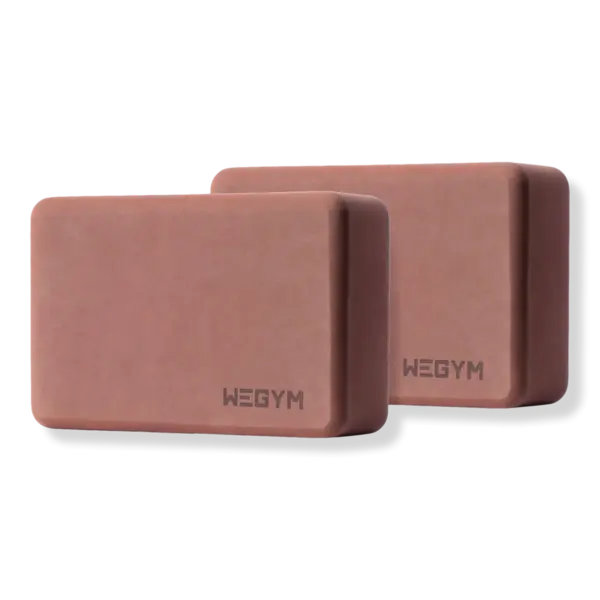 WEGYM Anti-slip Eva Foam Yoga Blocks Set - Rose